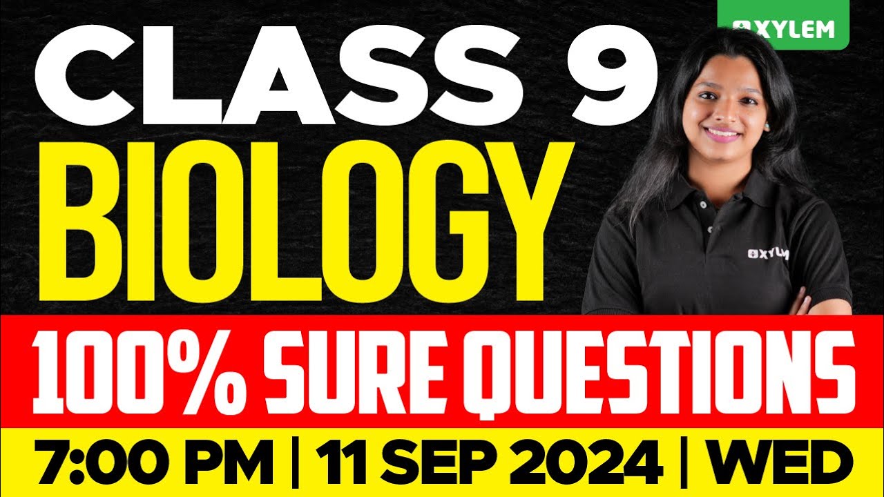 Class 9 Biology - Onam Exam / 100% Sure Questions | Xylem Class 9 - YouTube