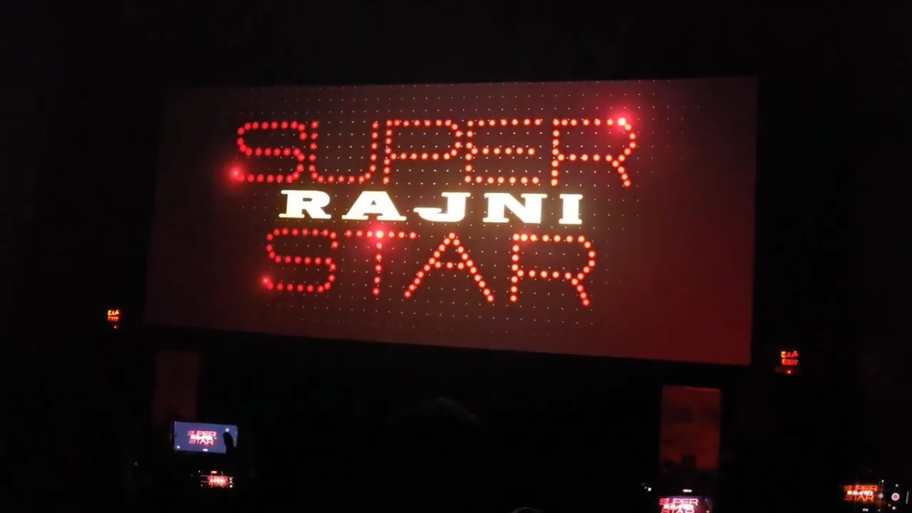 Coolie Superstar Title Card Mass Theatre Response Video | Rajinikanth ...