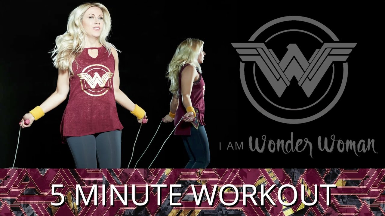 DC By Her Universe Wonder Woman Workout - YouTube