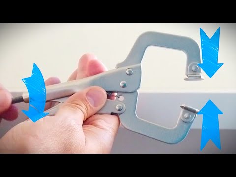 How To Use Vice Grips (Vise Grips, Locking Pliers, Mole Wrench, Mole ...