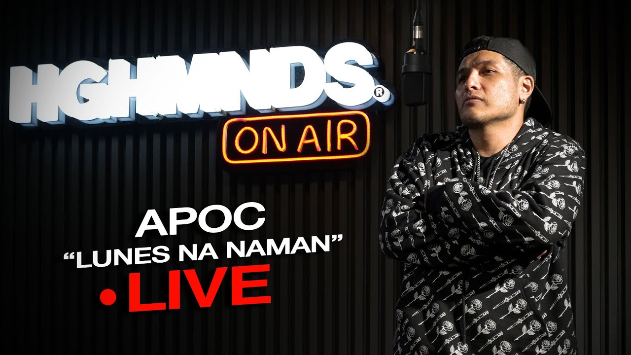 Apoc the Death Architect | Lunes Na Naman (HGHMNDS On Air) - YouTube