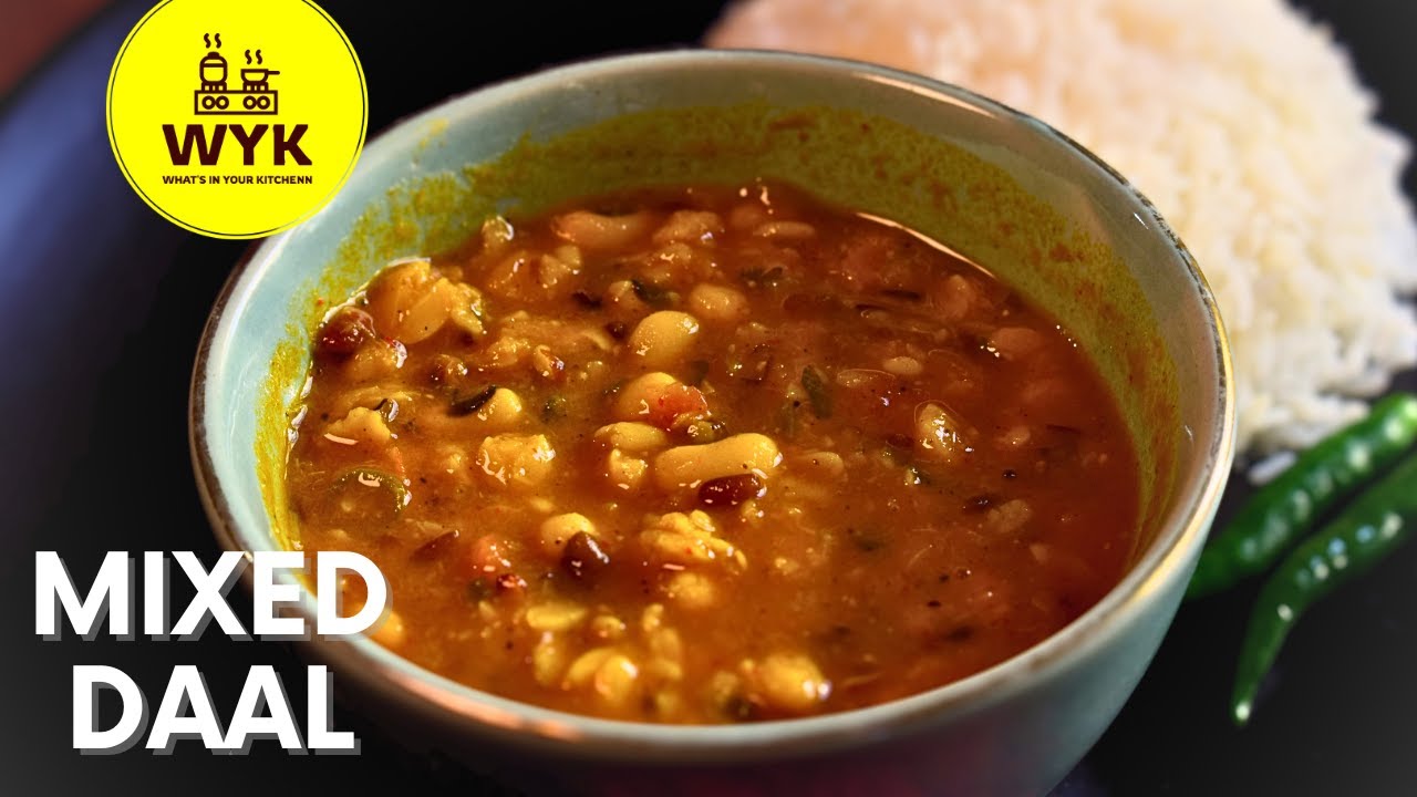 MIXED DAAL: The simple and easy MUST-TRY Bengali Recipe || পাঁচমিশালী ...