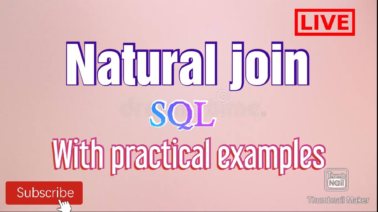 natural join👆👩‍💻//what is natural join and difference between natuaral ...