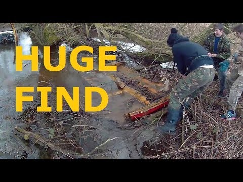 Magnet fishing, biggest find ever! - YouTube