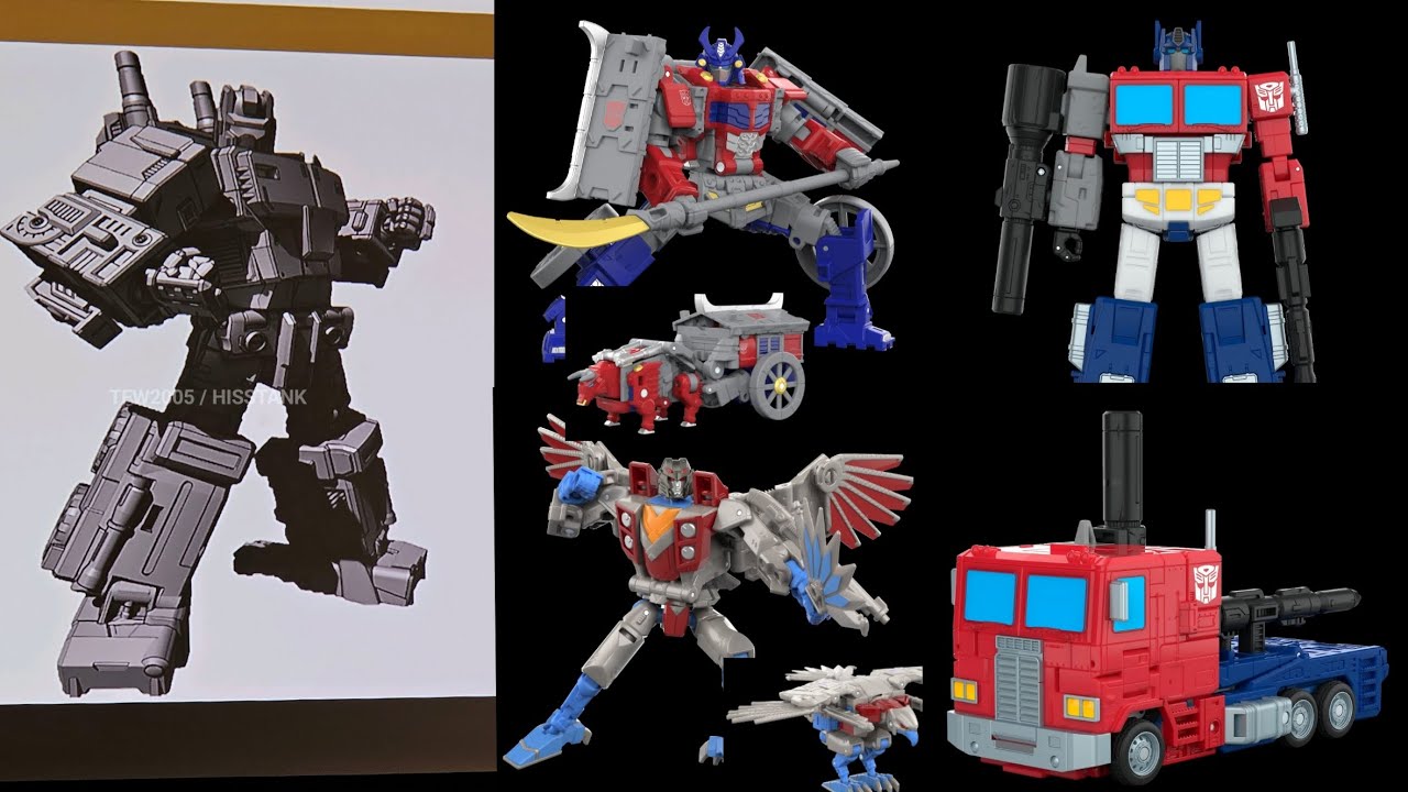 SALIVATING REVEALS! Transformers AOTP Onslaught, SS Comics OPTIMUS ...