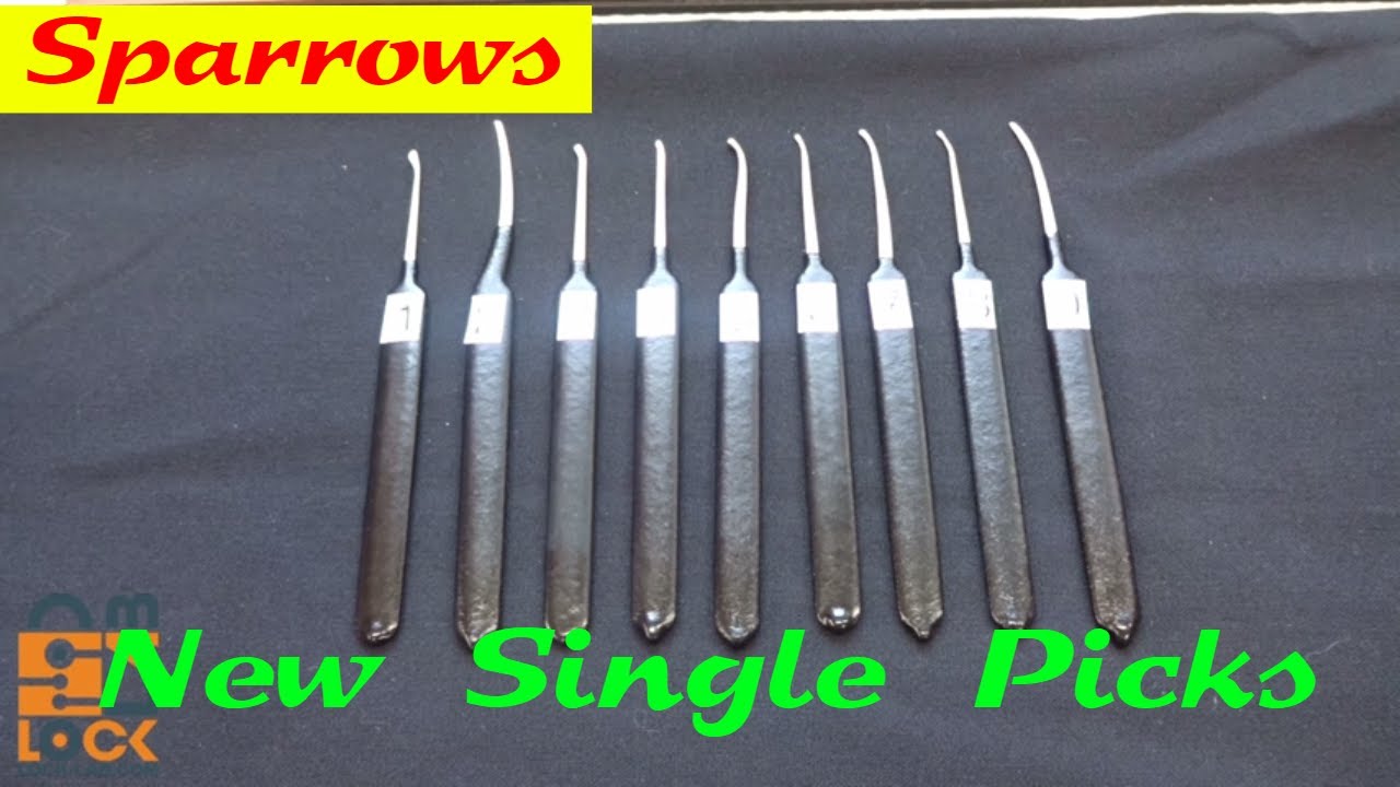 (945) Review: Sparrows New Single Lock Picks - YouTube