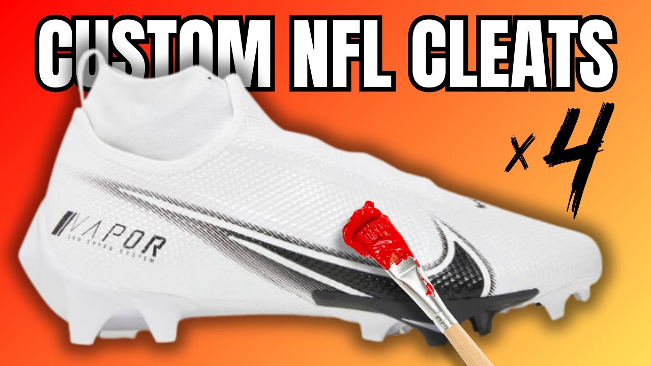Kansas City Chiefs Player Gets 4 One-of-a-Kind Custom Nike Cleats ...