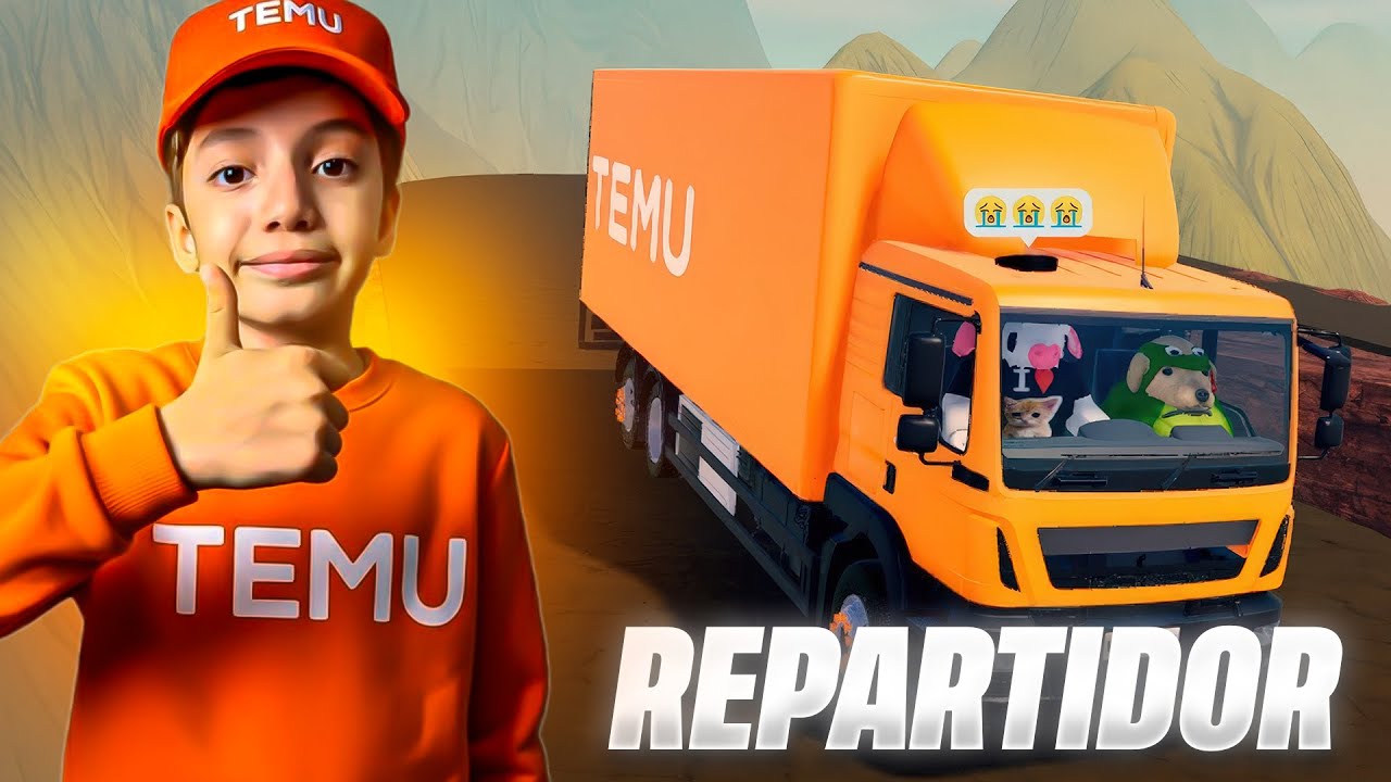 Siendo repartidor de TEMU - ROBLOX - YouTube
