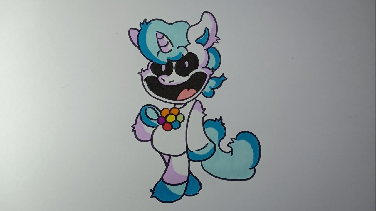 How To Draw New Characters in Poppy Playtime Chapter 3 - YouTube