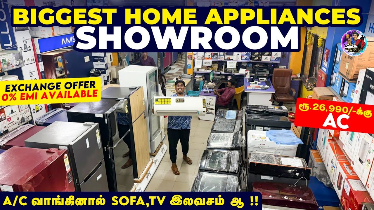 HOME APPLIANCES,TV, FRIDGE,AC AT WHOLESALE PRICE IN CHENNAI | 0%EMI ...