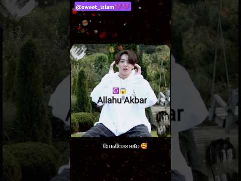 BTS jk love's Muslim religion 😱☪️💜