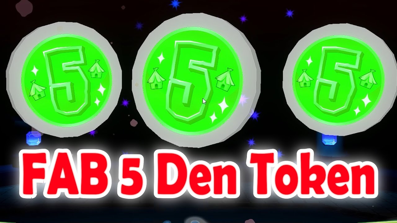 Super Box FAB 5 DEN Token!|Tree House + Alpine Lodge +Beach House ...