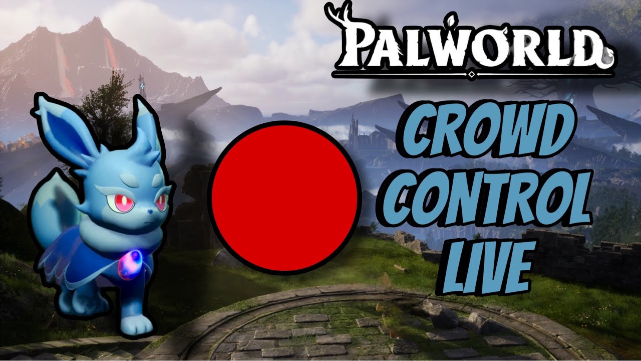 Survival from the Crowd Control -Playing PalWorld - YouTube