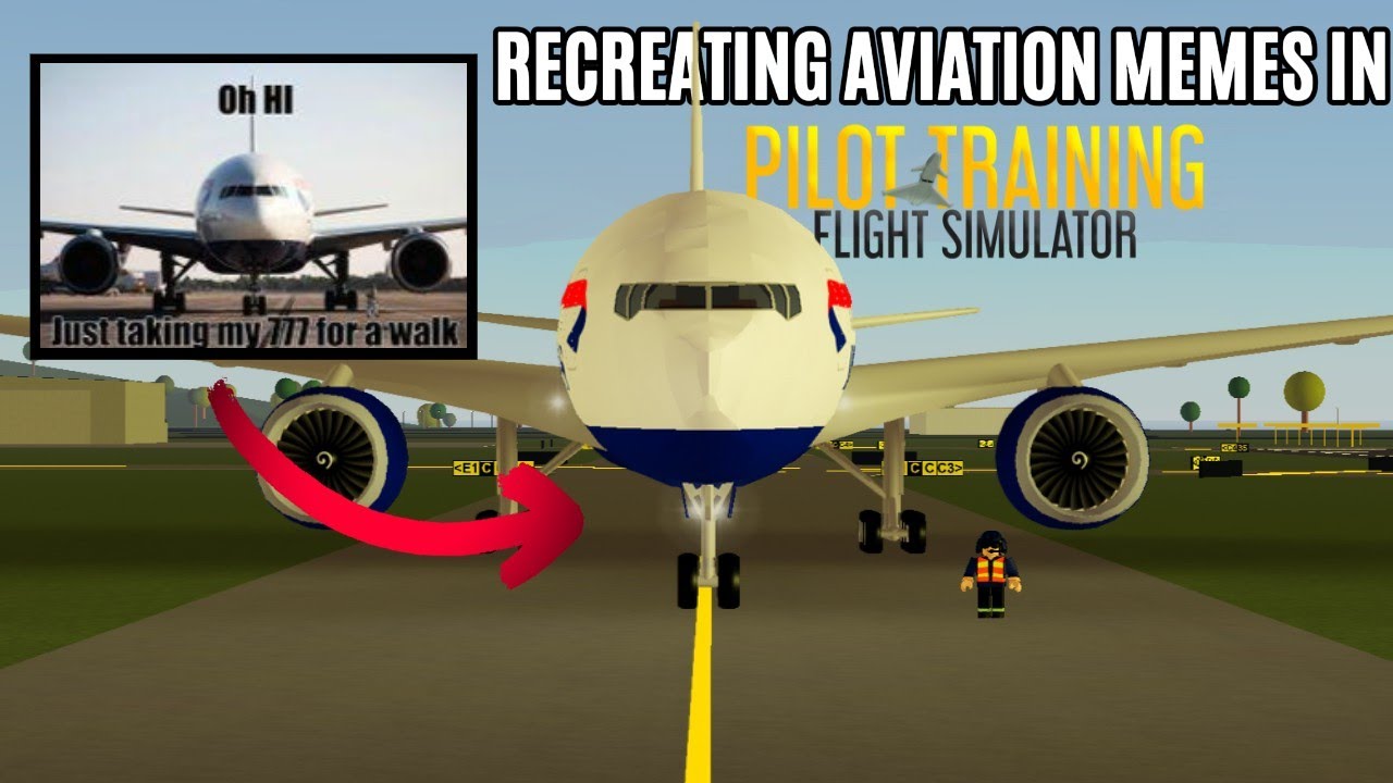 Recreating Aviation memes in PTFS! - YouTube