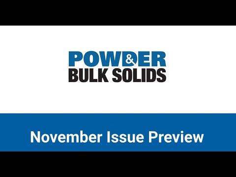 Powder & Bulk Solids' November Issue Sneak Peek - YouTube
