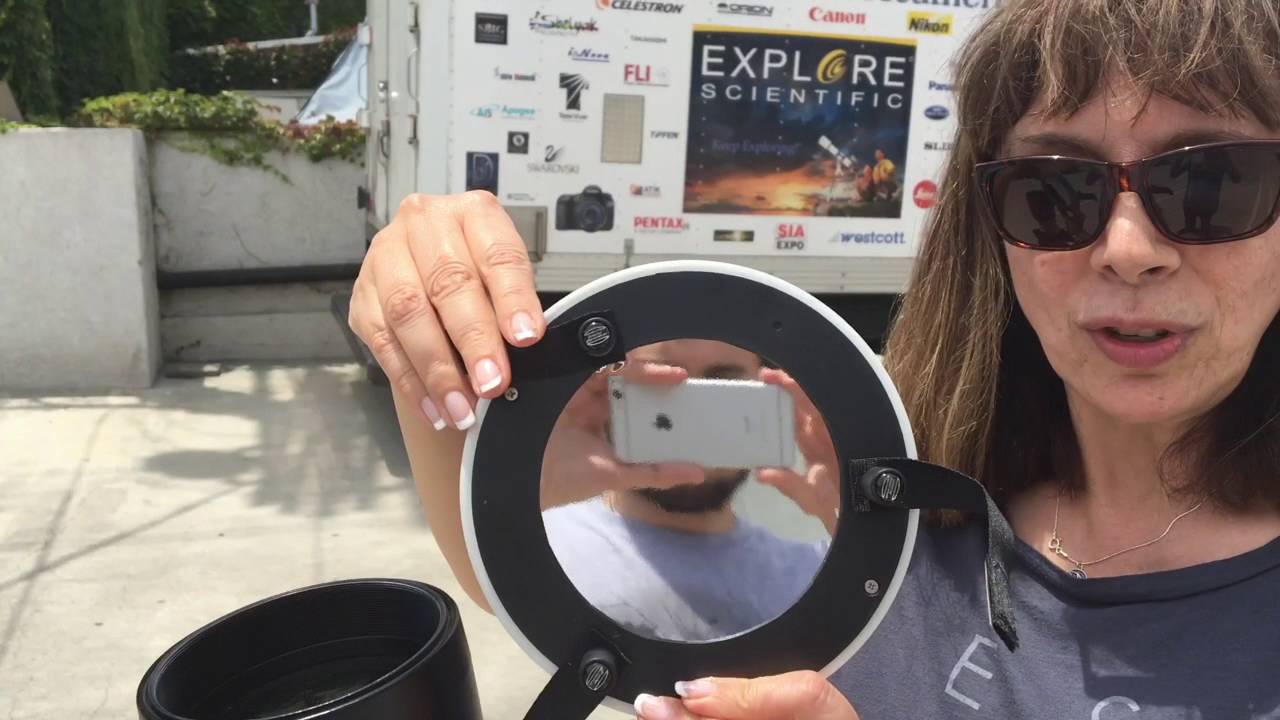 Baader Solar Film Filters at Woodland Hills Camera & Telescopes - YouTube