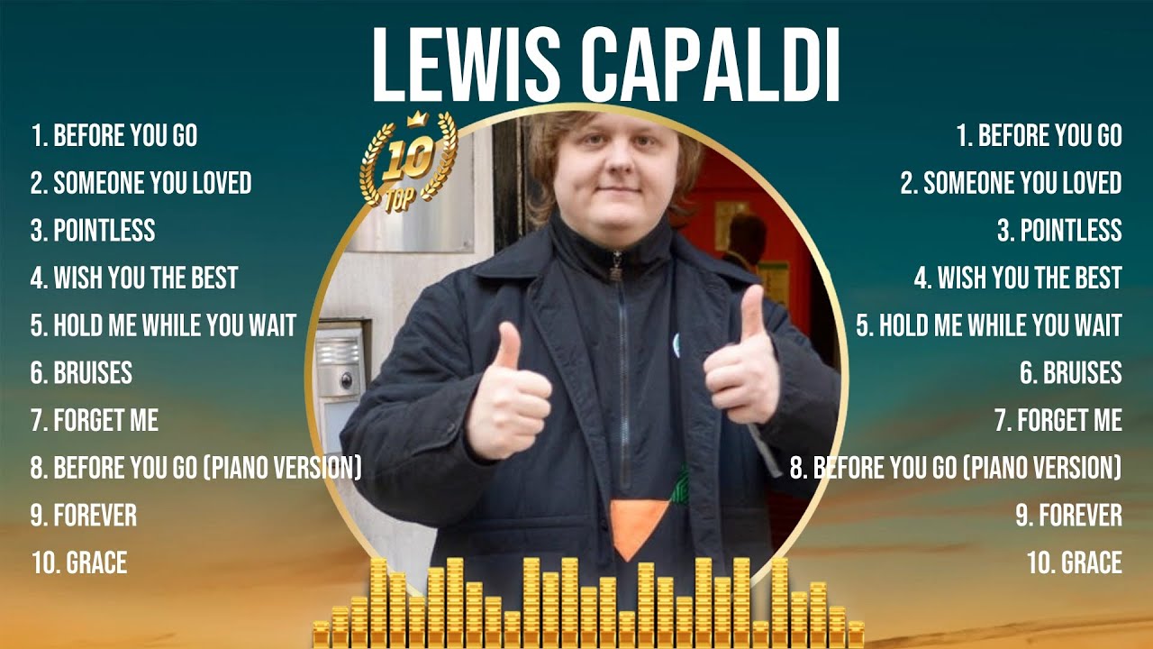 Lewis Capaldi The Best Music Of All Time ️ Full Album ️ Top 10 Hits ...