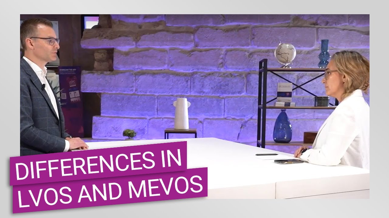 Differences in the recanalization techniques of LVOs and MeVOs - YouTube