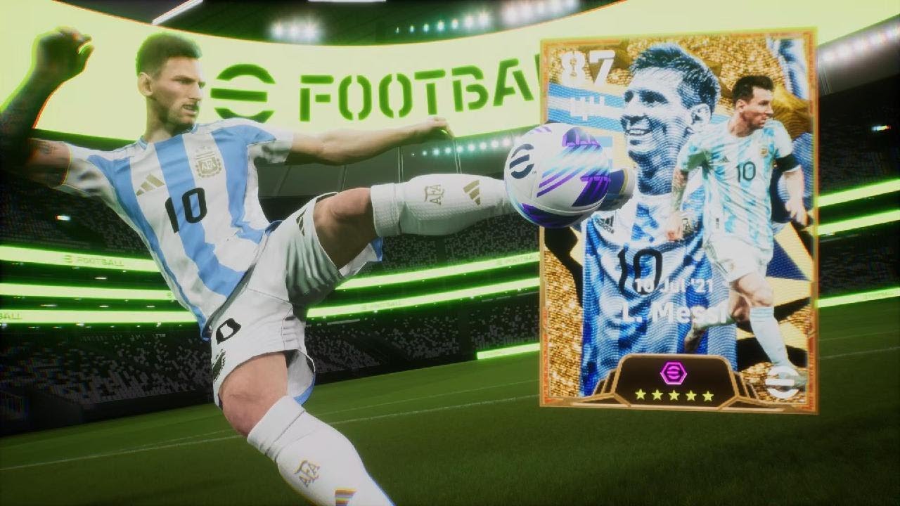 eFootball 2024 - Lionel Messi - Big Time 10 Jul '21 - Argentina '24 ...