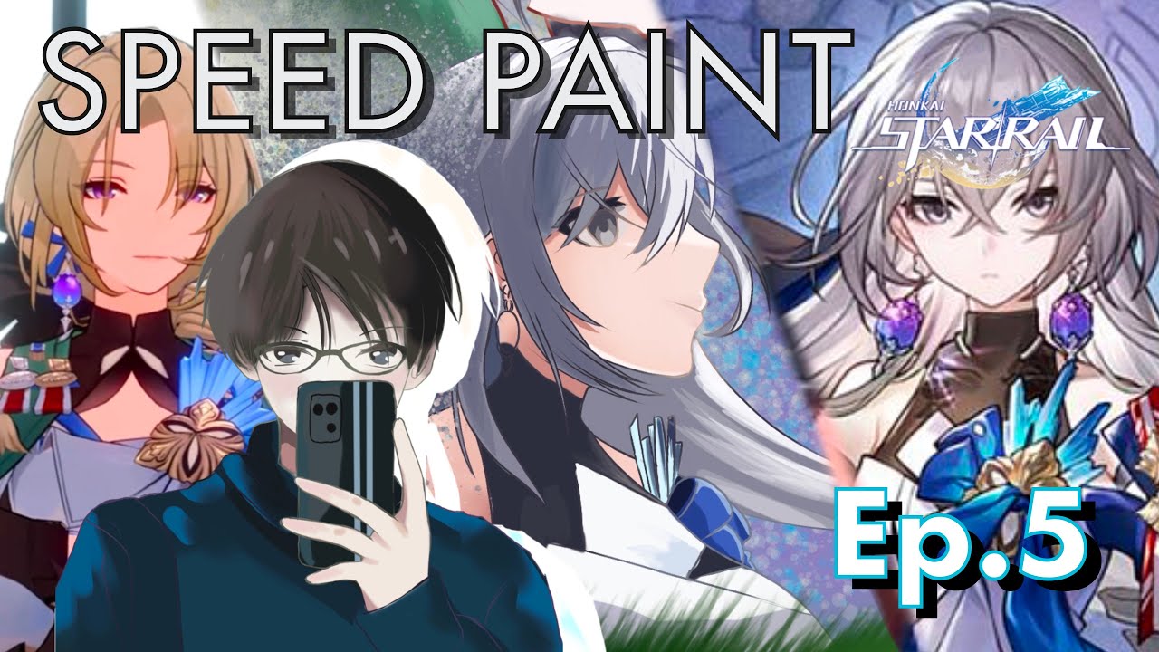 Honkai star rail | Speed Painting Bronya and Cocolia ep.5 - YouTube
