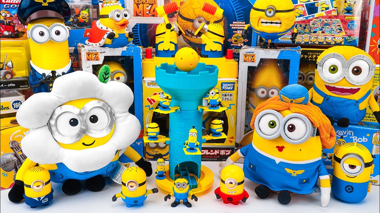 92 Minutes Despicable Me Toy Unboxing ASMR 💛 Mega Minions Jerry ...