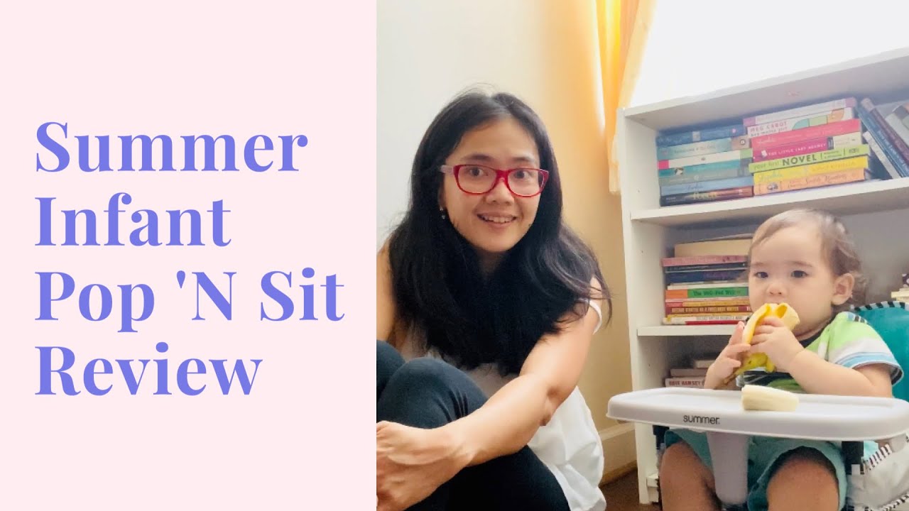 SUMMER POP N SIT PORTABLE BOOSTER SEAT REVIEW | Why I Love It and Why I ...