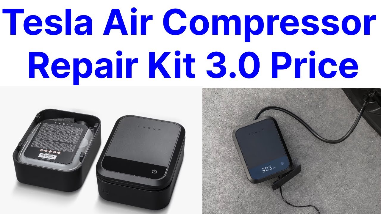 Tesla Air Compressor Repair Kit 3.0 Price, Features, Specifications ...
