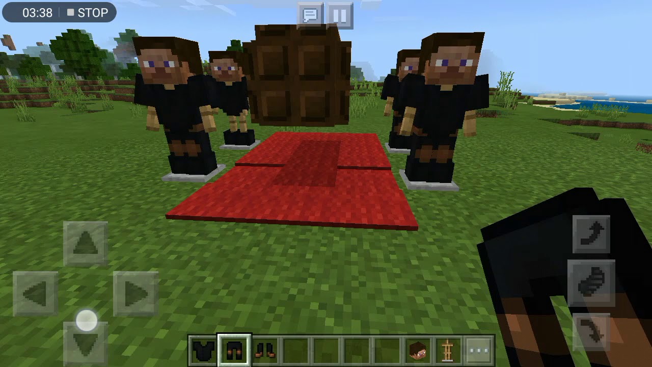 Building a coffin in minecraft - YouTube