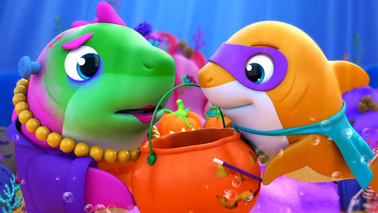 Scary Spooky Baby Shark and Halloween Song for Babies - YouTube
