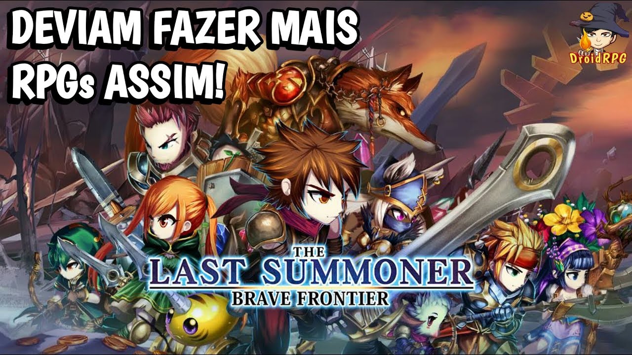 RPG com uma pegada mais retrô / NOVO BRAVE FRONTIER / GAMEPLAY ANDROID ...