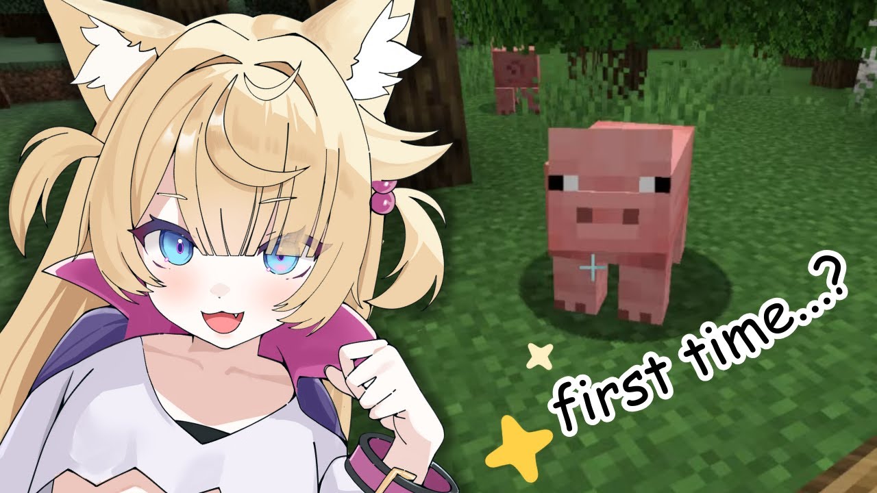 【Minecraft】beating minecraft for the first time - YouTube