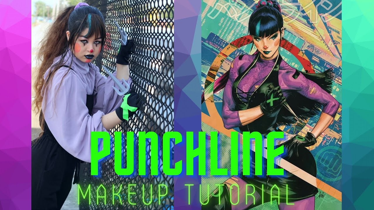 PUNCHLINE Makeup Tutorial! | Flash of Memi - YouTube