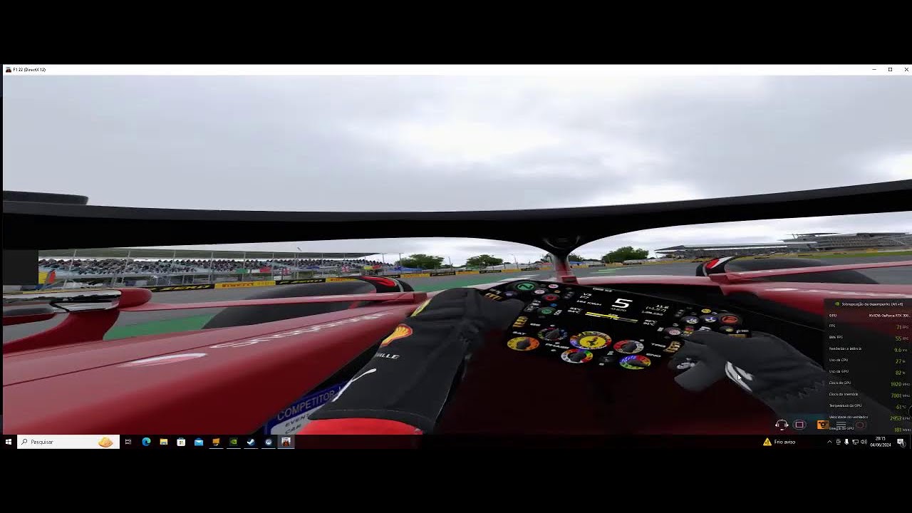 Teste Formula 1 VR - YouTube