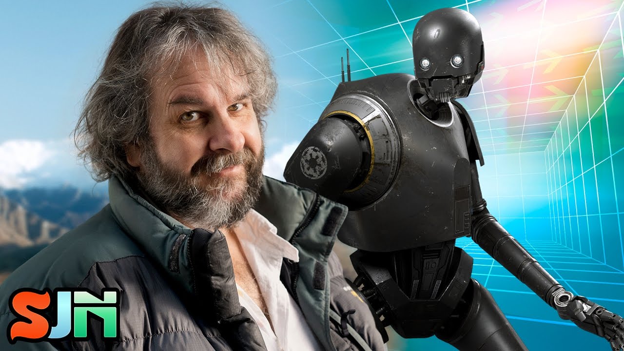 Star Wars: When Peter Jackson Visited The Rogue One Set - YouTube