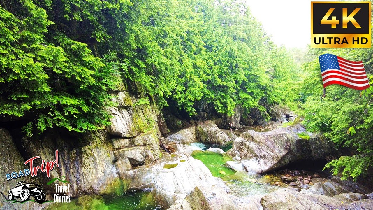Warren Falls Vermont: The Secret Waterfall of Vermont! - YouTube