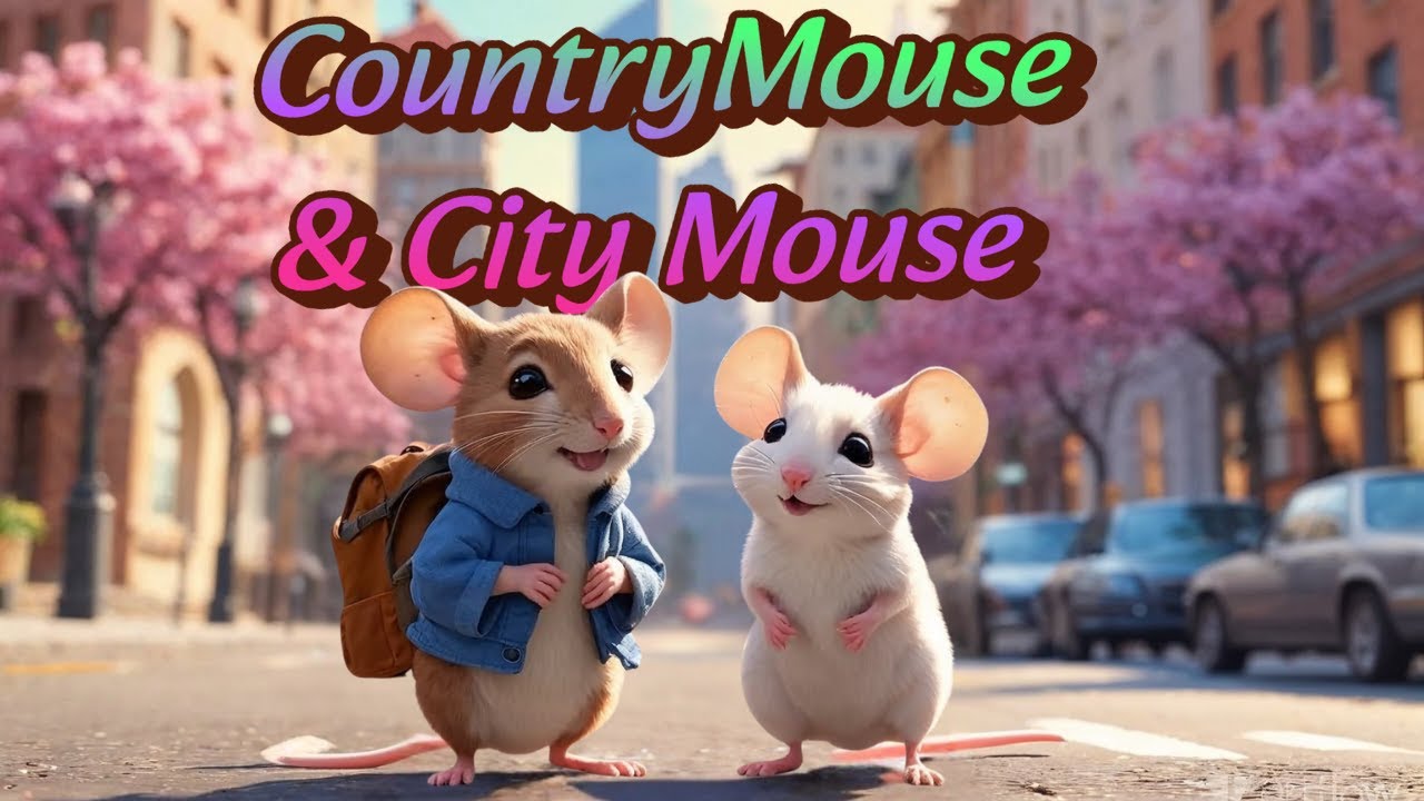 CITY MOUSE and Country Mouse | Kids Song | Nursery Rhymes - YouTube