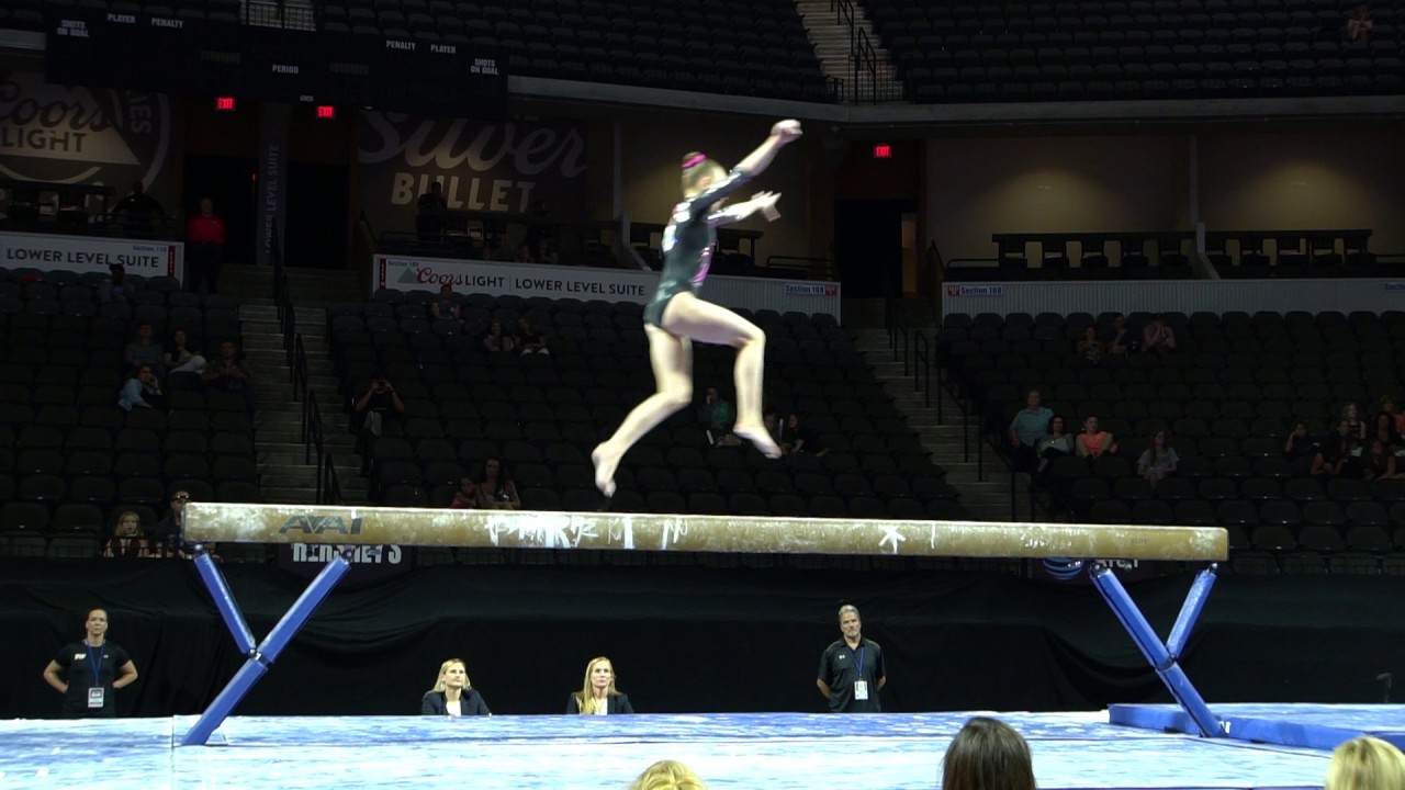 Brenna Neault – Balance Beam – 2017 U.S. Classic – Junior Competition ...