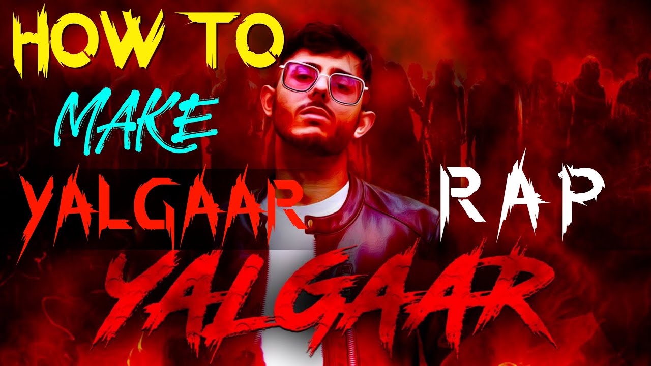 How to Record Rap song with mobile । How To Make Yalgaar rap Song How ...
