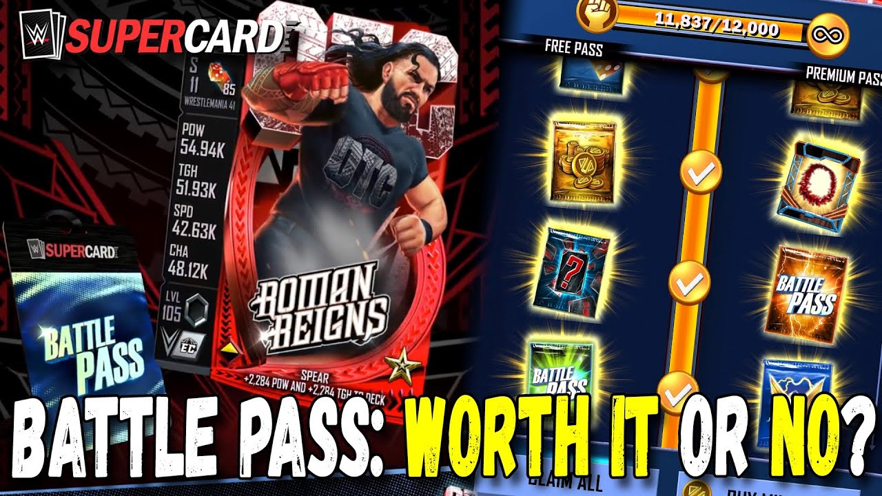 WM41 Battle Pass FULL REWARD OPENING! 💥 Was It Worth Buying? | WWE ...