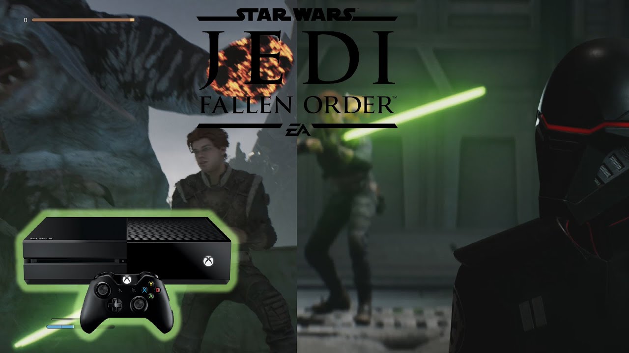 Star Wars Jedi: Fallen Order en xbox one fat - YouTube