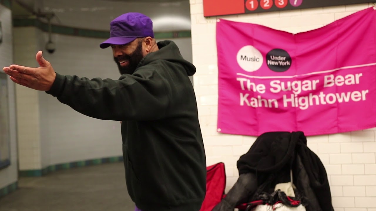 NYC Subway Singer: Kahn Hightower aka "The Sugar Bear" - "Sweet ...