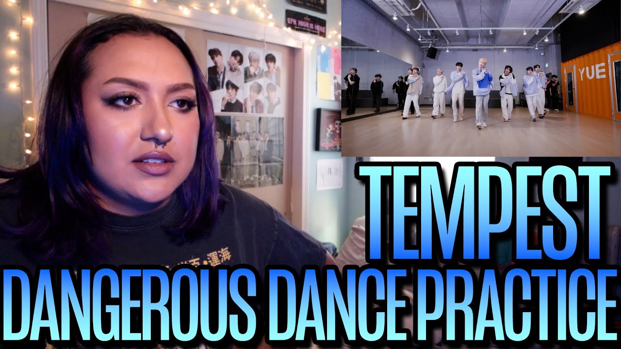 TEMPEST - "난장(Dangerous)" Dance Practice Reaction - YouTube