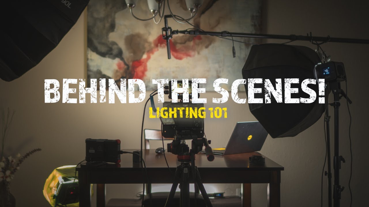 My YouTube Lighting Setup (BTS) - YouTube