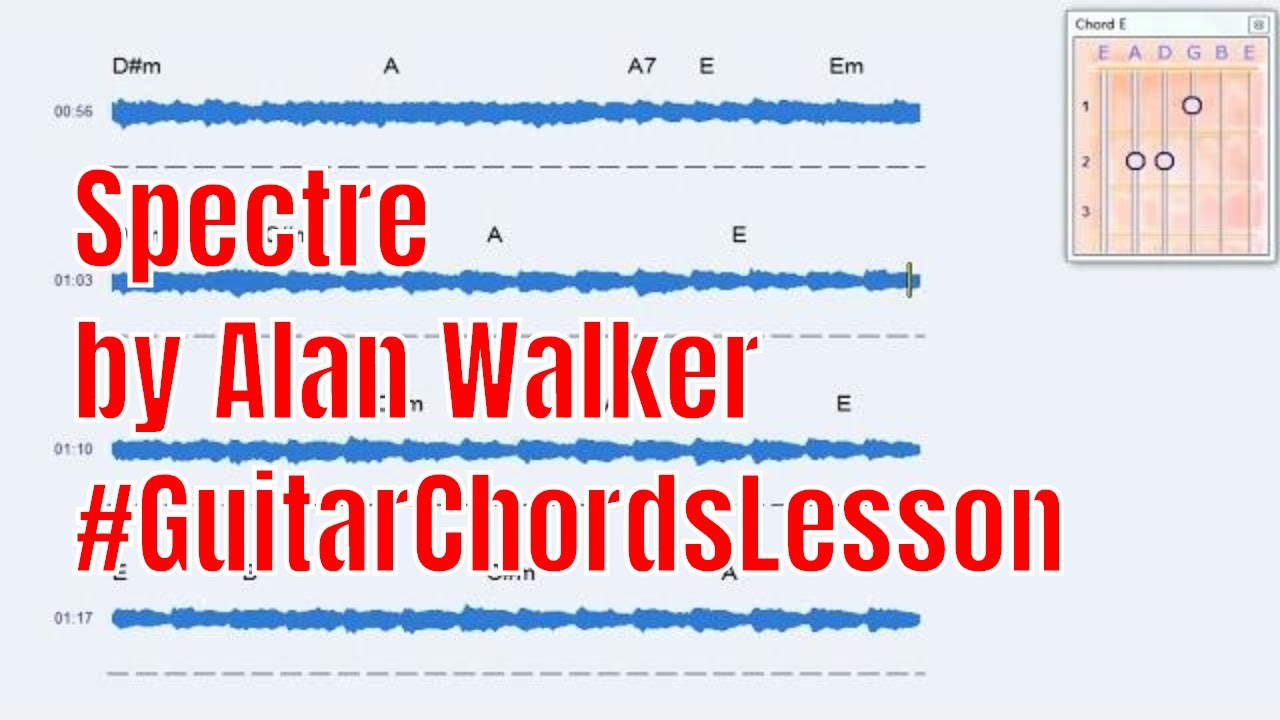 Spectre by Alan Walker | Guitar Chord - YouTube