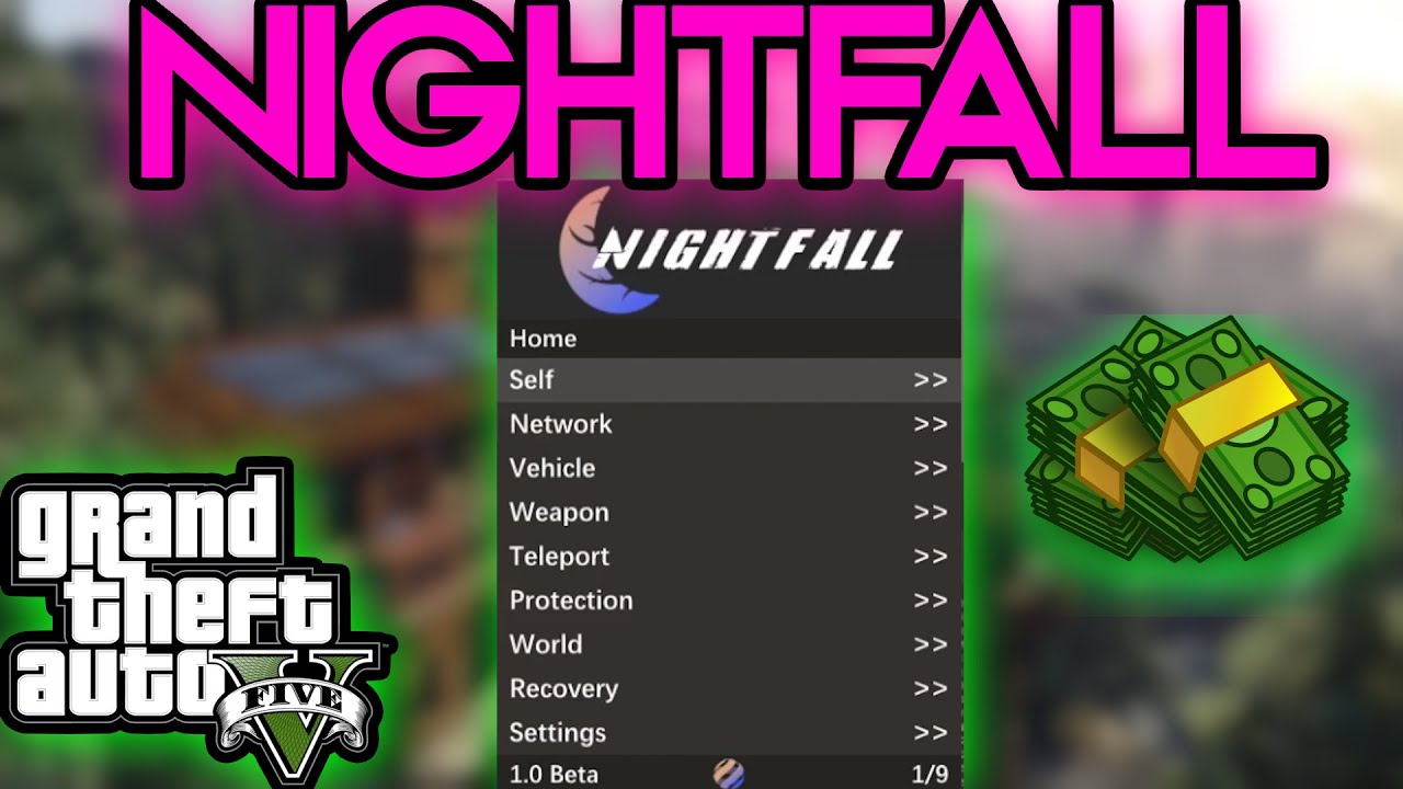 *UPDATED* NIGHTFALL MOD MENU SHOWCASE | UNDETECTED RECOVERY | GTA ONLINE | GIVEAWAY CHECK DESC ...