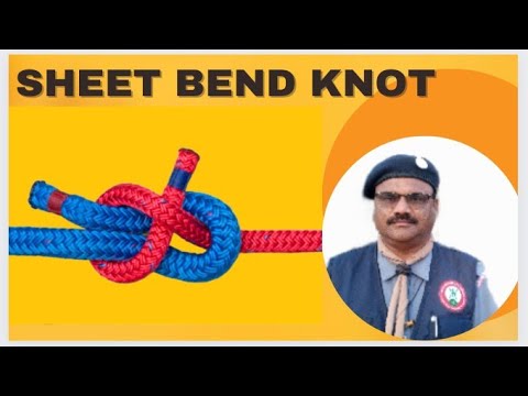How to make Sheet bend - ಮೂಲೆ ಗಂಟು ಹಾಕುವ ವಿಧಾನ - YouTube