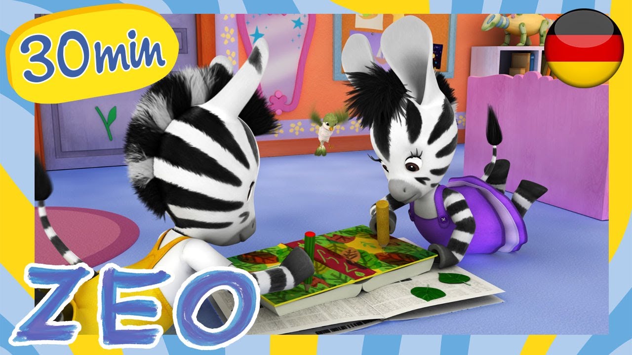 Zeo Kompilation auf Deutsch 🦓 Zeos Natur-Projekt 🌿 süße Cartoons - YouTube