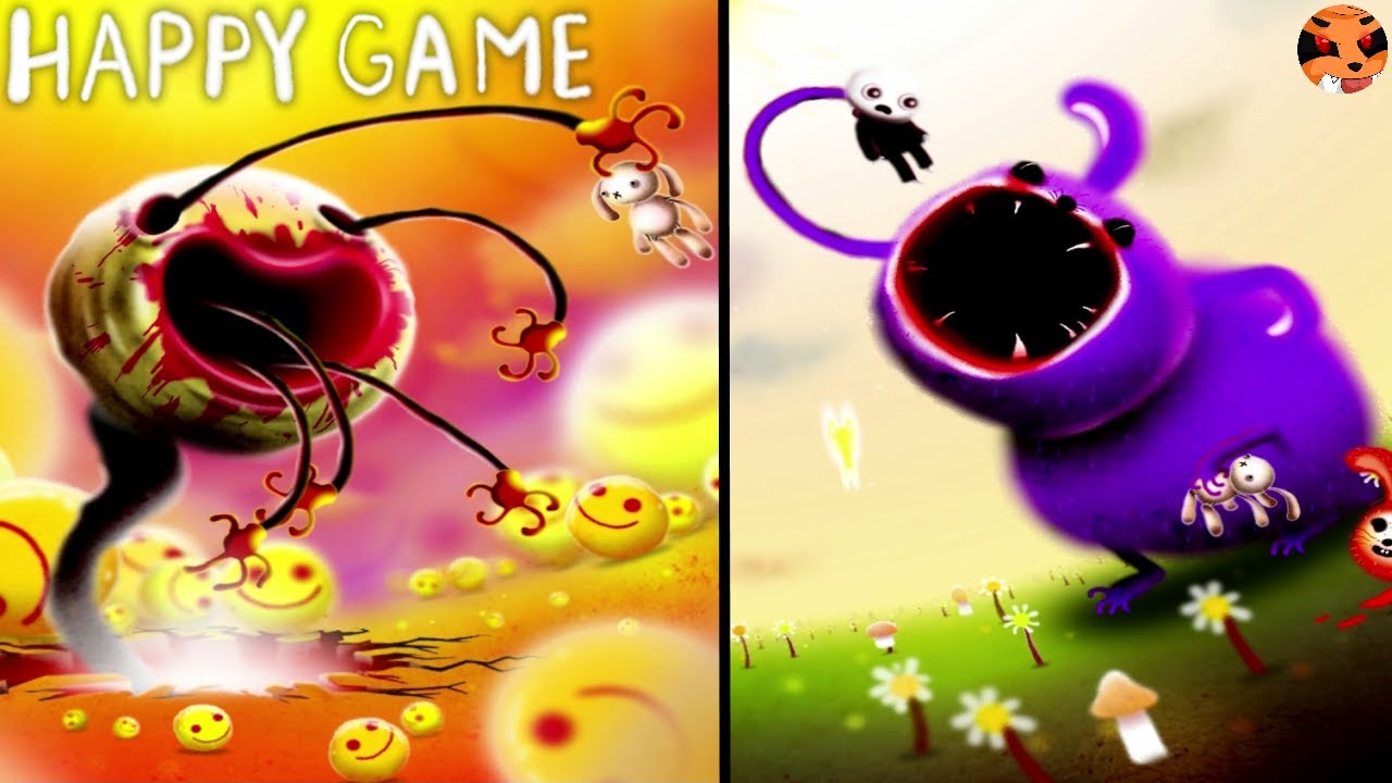 ¡UN JUEGO MUY FELIZ! | Happy Game COMPLETO (Gameplay Español) Todos los ...