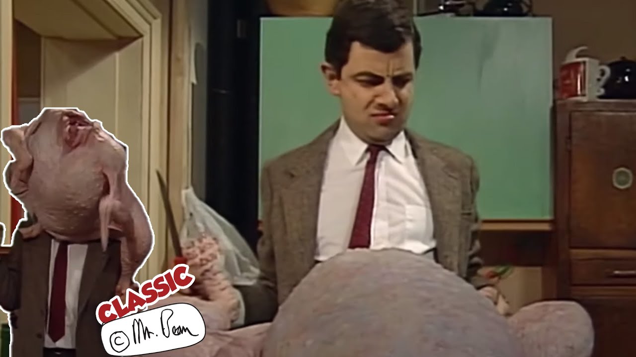 Mr Bean and The Turkey | Mr Bean Funny Clips | Classic Mr Bean - YouTube