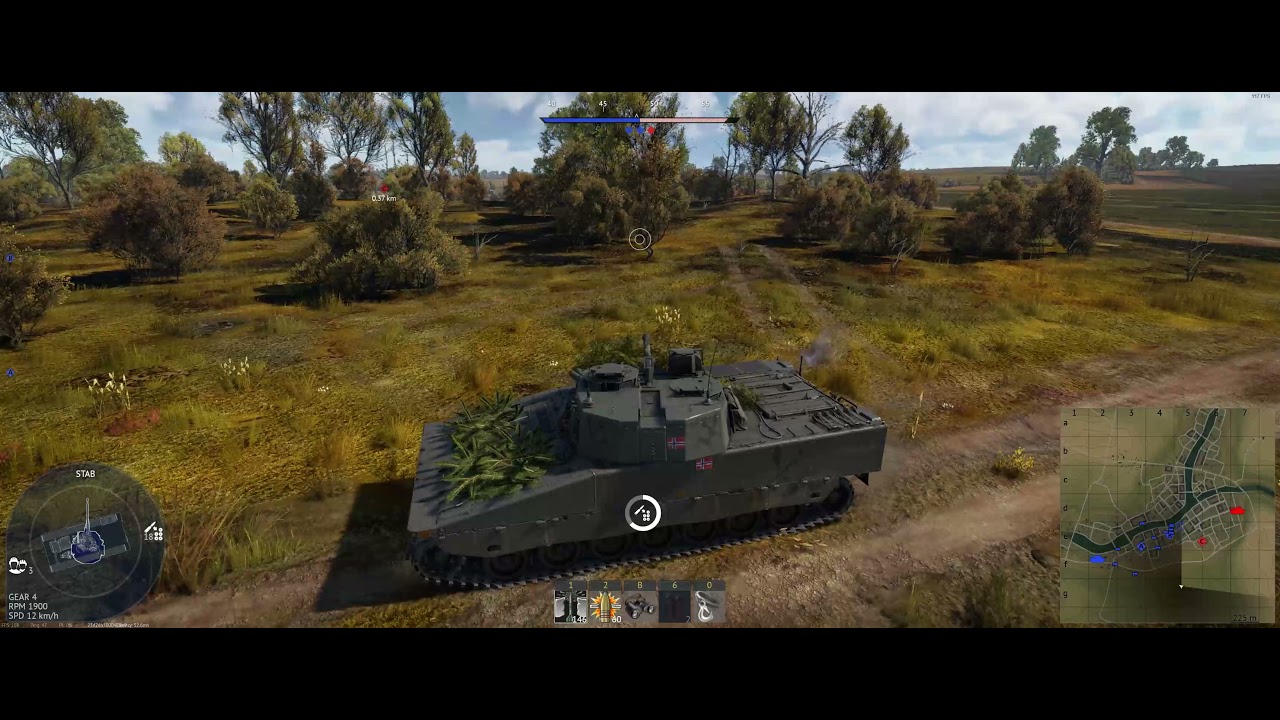 War Thunder | New Strf 9040B! - YouTube